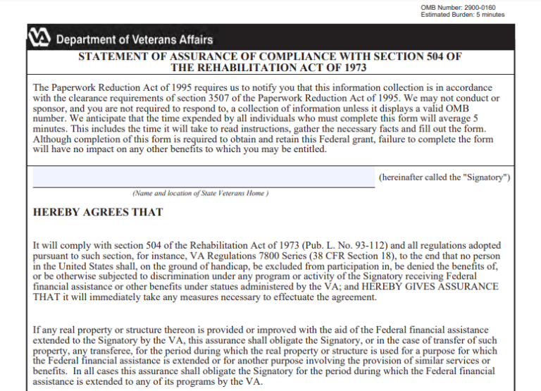 VA Form 10 0114 Pdf | VA Form
