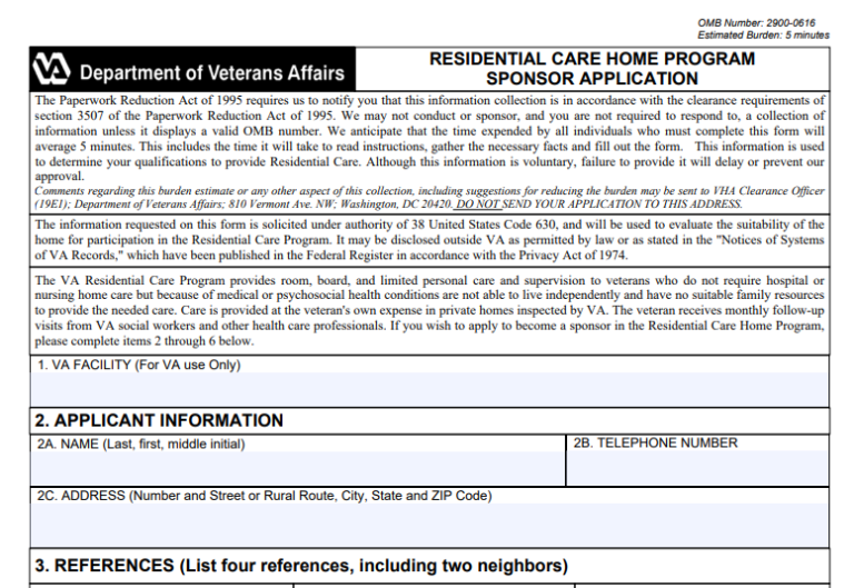 VA Form 10-2382 | VA Form