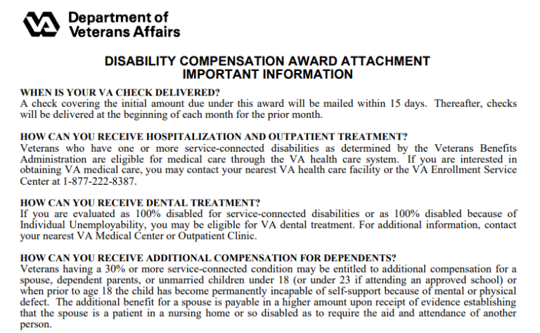 VA Form 1151 Pdf Download | VA Form